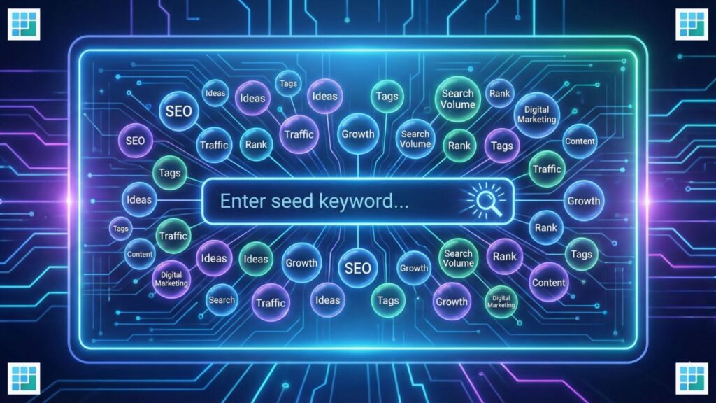 Free Keyword Ideas Generator Tool — Find 100+ SEO Keywords Instantly